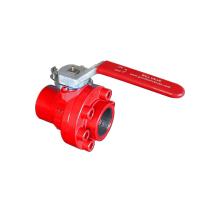China Oilfield Threaded Ball Valve / A216 WCB Oil Patch Ball Valve 2000PSI 3000PSI 5000PSI for sale