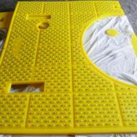 China ZP175 ZP275 ZP375 Drilling Rig Spare Parts Non Slip Mat For Rotary Table for sale