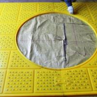 China ZP175 ZP275 ZP375 Drilling Rig Spare Parts Non Slip Mat For Rotary Table for sale