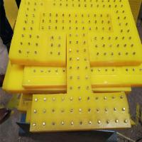 China Anti Slip Drilling Rig Spare Parts 37 1/2 Inch Polyurethane Pu Drill Floor Rig Mats for sale