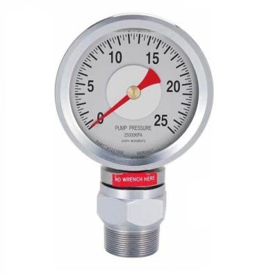 China Hot sale Seismic Pressure Gauge 40MPA Drilling Instruments 60 / 120MPa Mud Pump Gauge for sale