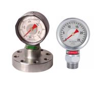 China Hot sale Seismic Pressure Gauge 40MPA Drilling Instruments 60 / 120MPa Mud Pump Gauge for sale