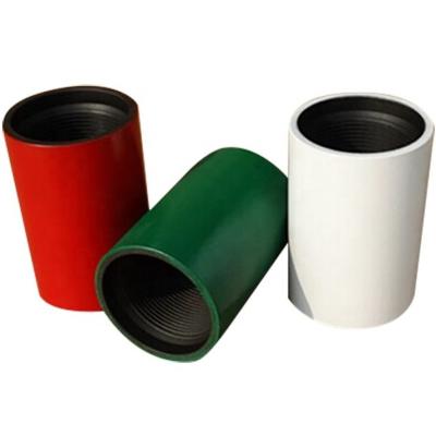 China API 5CT K55 J55 N80 P110 EUE Tubing Coupling Downhole Drilling Tools Tubing Collar for sale