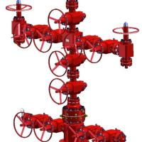 China Drilling API 6A Wellhead Christmas Tree Oilfield Wellhead Equipment Xmas Tree for sale