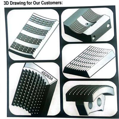 China Type Tubular Handling Tools 16402-2 Power Tong Dies for sale