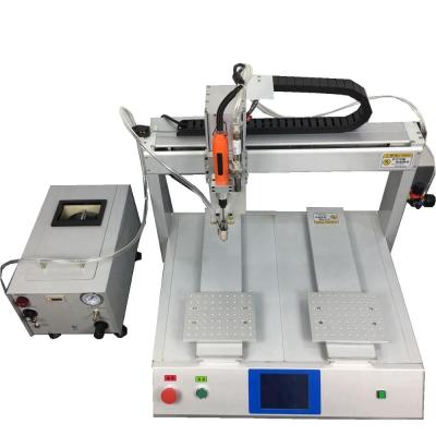China RS-L401-2 Dual-Working Table Automatic Screw Feeding And Fastening Machine Air Blowing Feeding Screws for sale