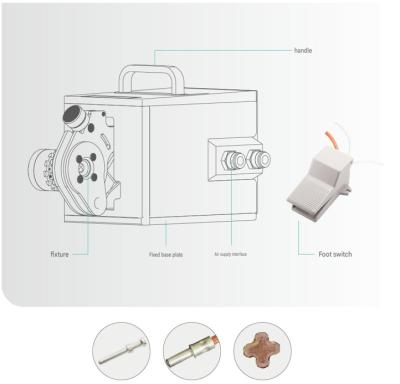 China Pin Terminal Crimp Machine Terminal Crimp Machine for sale