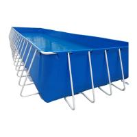 China Quick Installation Trestle PVC Swimming Pool - Custom Sizes 10-50ft, Detachable Design for Seasonal Use for sale