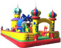 China Durable PVC Inflatable Soft Play Equipment for Amusement Parks - 5-10 Minute Setup, 8-12 Child Capacity for sale