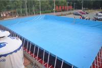China Quick Installation Trestle PVC Swimming Pool - Custom Sizes 10-50ft, Detachable Design for Seasonal Use for sale