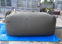 China PVC Rectangular Flexible Water Bladder Tank 100L-50,000L Capacity Leak Proof Liquid Storage Container for sale