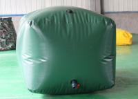China Foldable Rectangular Liquid Storage Tank 10000L Quick Install PE PVC TPU for sale