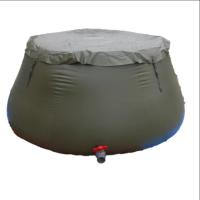 China Onion Tank Collapsible PVC Water Storage Tank 500L Polyester Outdoor Portable for sale