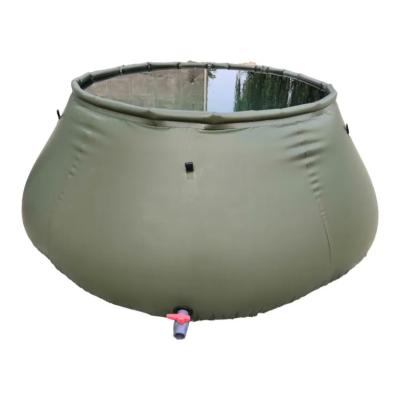 China Onion Tank Collapsible PVC Water Storage Tank 500L Polyester Outdoor Portable for sale