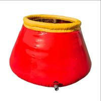 China 100% Waterproof Flexible Water Bag For Fire Emergency Multi Scenario Water Storage for sale