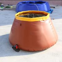 China PVC Portable Onion Tank Water Storage 1000L for Emergency Relief Operations for sale
