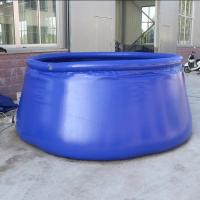 China Food Grade PVC Onion Water Tank 500L-50000L Capacity with 8000N/m² Tear Resistance for Emergency Storage for sale