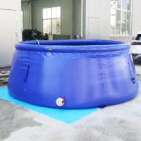 China Food Grade PVC Onion Water Tank 500L-50000L Capacity with 8000N/m² Tear Resistance for Emergency Storage for sale