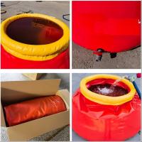 China 100% Waterproof Flexible Water Bag For Fire Emergency Multi Scenario Water Storage for sale