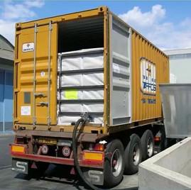 China Disposable PP/PE Flexitank Container for Non-Hazardous Liquid Transport - 30% Cost Reduction & Food-Grade Materials for sale