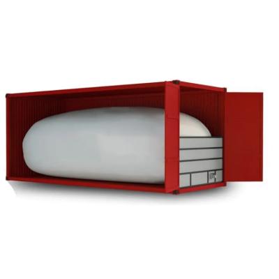 China Liquid Transport Flexi Bag Container Foldable Eco Friendly 14000-24000 Liters for sale