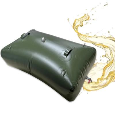China PVC/TPU Coated Fabric Flexible Oil Tank for Gasoline & Diesel Storage - 0.5mm to 1.5mm Thickness, Custom Sizes for sale