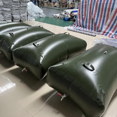 China Flexible Water Tank -30°C to 70°C 100 to 500000L PVC Tarpaulin or TPU Customizable for sale