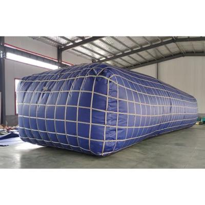 China Preloading Testing Pre Pressure Flexible Tank - High Strength PVC Water Tank for Bridge Construction 100-500 Ton Capacity for sale