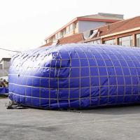 China PVC Coated Fabric Pressure Water Tank - Pillow Shaped 1000L Capacity for Bridge Preloading Testing for sale