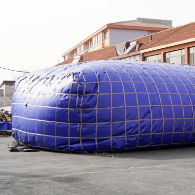 China PVC Coated Fabric Pressure Water Tank - Pillow Shaped 1000L Capacity for Bridge Preloading Testing for sale