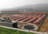 China Underground Biogas Digester Tank with Red Mud PVC Mesh - 10-20kg Weight, -30°C to 70°C Temperature Range for sale