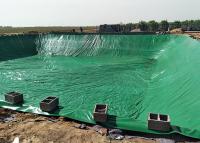 China HDPE Geomembrane Liners 50m-200m Length 0.5mm-1.5mm Thickness Temperature Resistant Industrial Liquid Containment for sale