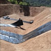 China HDPE Geomembrane Liner 0.5-3.0mm Thickness for Artificial Lakes, Fish Ponds & Liquid Containment for sale