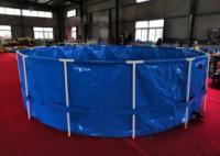 China Three-Layer PVC Coated Fish Pond Liner - 0.5-2mm Thickness Waterproof Aquaculture Solution for Outdoor Farming for sale
