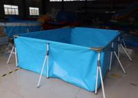 China Custom PVC Fish Pond for Aquaculture - High-Strength 5-10 Year Lifespan Galvanized Farming Tank for Fish & Shrimp for sale