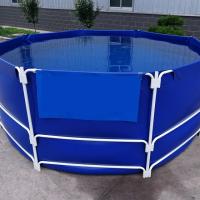 China Galvanized PVC Fish Pond System for Aquaculture - High-Strength Anti-Seepage Design with Custom Sizes for Fish and Shrimp Farming for sale