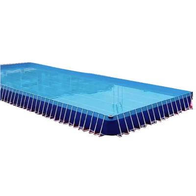 China Customizable Inflatable Swimming Pools - 15-Minute Setup Canvas Construction Multiple Size Options for sale