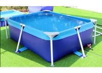 China Portable Canvas Swimming Pool - Custom Sizes Available with High-Strength PVC Construction for Easy Assembly for sale