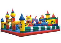 China Vibrant Color Inflatable Amusement Equipment for Children - 8-12 Child Capacity, 15-20 Minute Setup for sale