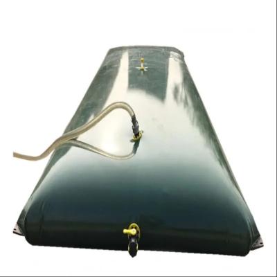 China Flexible Oil Tank 1000L-50000L Capacity with 0.9-1.5mm PVC Coated Fabric and UV Resistance for sale