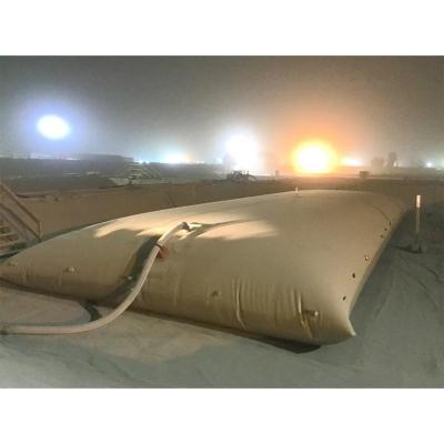 China Flexible Oil Tank 1000L-50000L Capacity with 0.9-1.5mm High-Strength PVC Fabric for sale