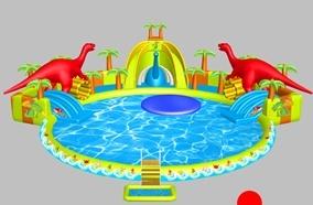 China PVC Swimming Pool SP-007 | 0.85m-1.5m Depth | Triple-Layer Laminated Construction | ISO9001 & CE Certified for sale