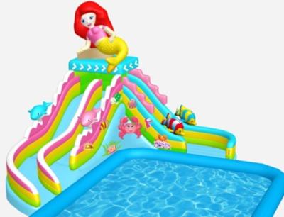 China Zonghai PVC Inflatable Swimming Pool 0.85-1.5m Depth with Customizable Dimensions and CE Certification for sale