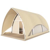 China 5-8 Person Heavy Duty Camping Glamping Tent 3000mm Waterproof Fire Proof Shelter 45m² Group Camping for sale