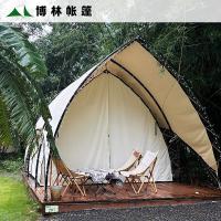 China 5m x 9m x 4.1m Camping Glamping Tent with Mesh Windows ODM Custom Production for sale