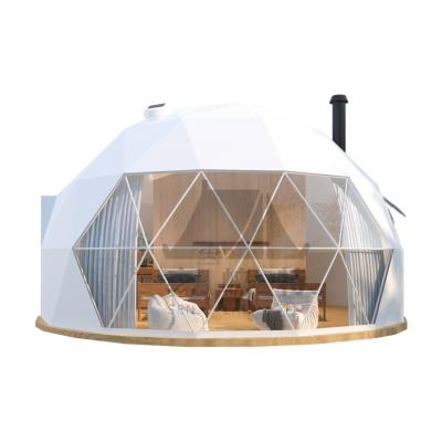 China 6m Transparent Starlight Camping Tent with Private Bathroom - Custom Glamping Cabin for Outdoor Luxury Accommodation for sale