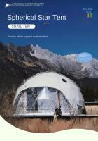 China 6m Transparent Starlight Camping Tent with Private Bathroom - Custom Glamping Cabin for Outdoor Luxury Accommodation for sale