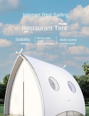 China ZongHai Camping Top Glamping Tent with Steel Frame and PVC Fabric - Fireproof Bell Shelter for Luxury Camping for sale