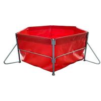 China Customizable PVC Fish Pond 1000L-100000L with Drainage Valve and Weather-Resistant Pump for sale