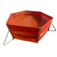 China Custom PVC Fish Pond 1000L-100000L UV Resistant Durable Frame Thickness 1.0mm-1.6mm for sale